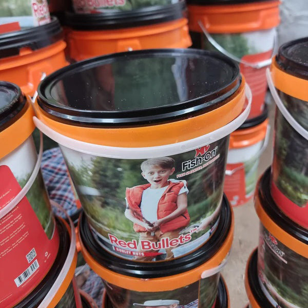 Red Bullet Burley Buckets – Fish On Bait & Burley